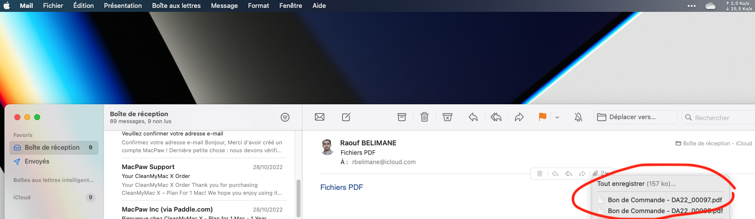 PDF Icon is not more visible in Email attachments ... - Adobe Product ...