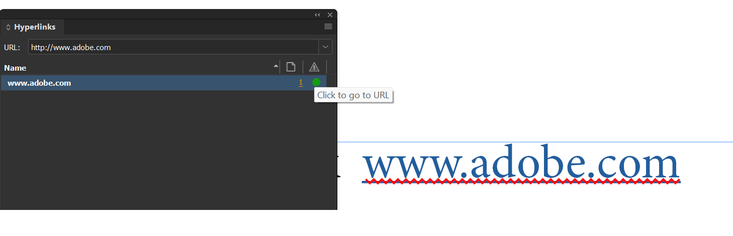Hyperlinks: how to make them work when an ID doc b... - Adobe Product ...