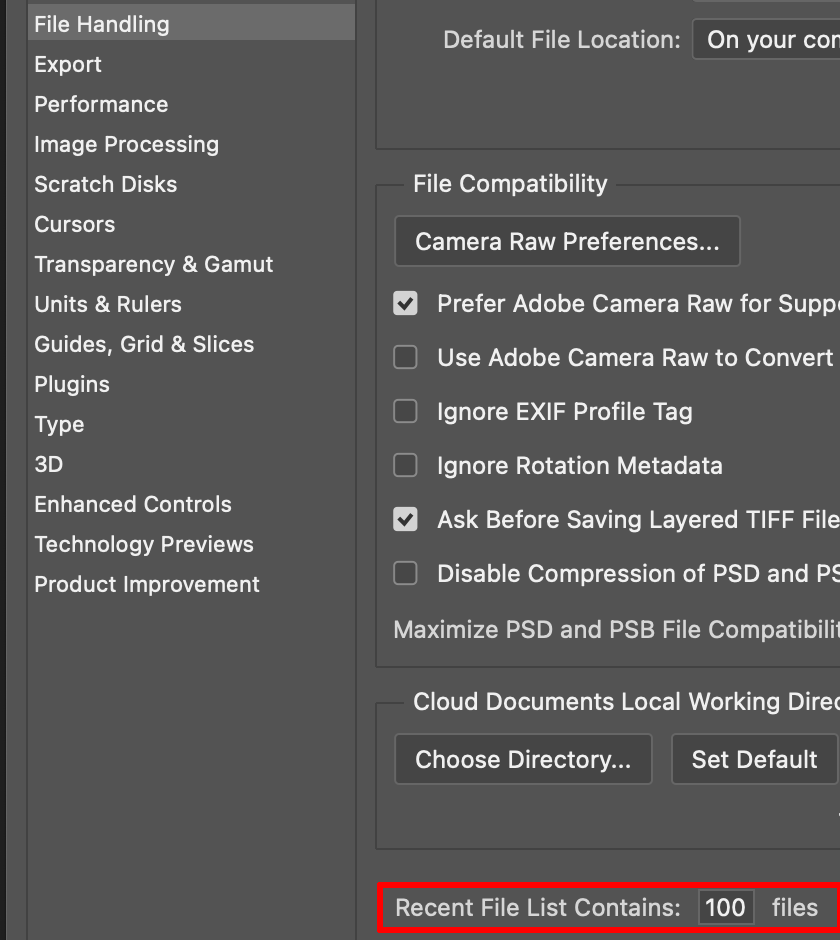 Solved: Re: How turn on recent file display? - Adobe Product Community ...