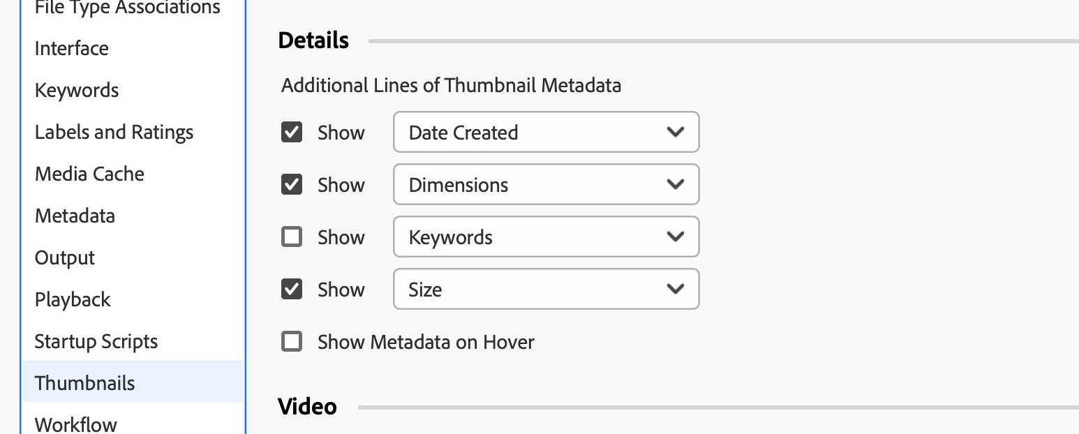 Bridge 2023: Scrolling and annoying "tooltip" - Adobe Product Community - 13333634