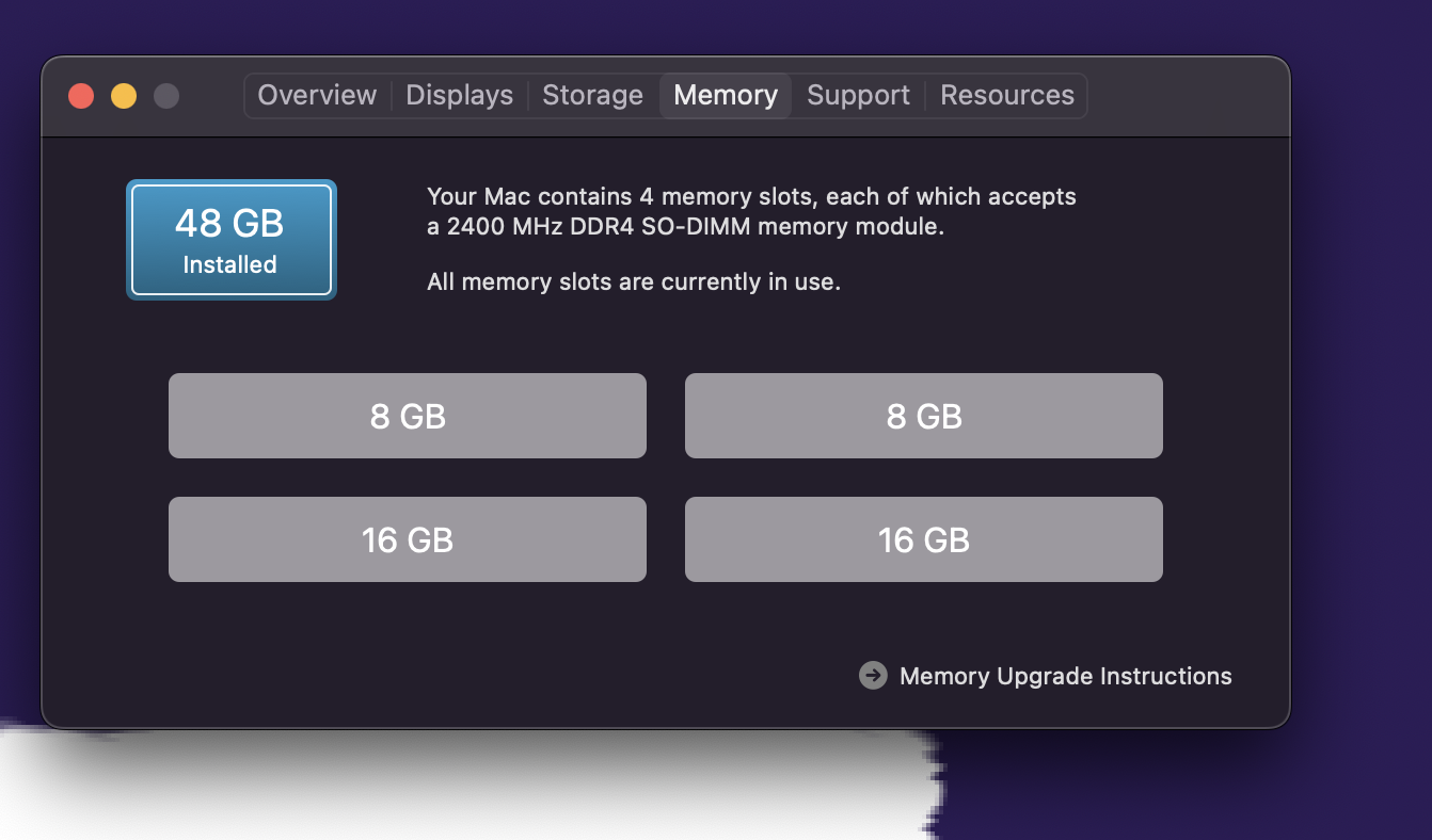 Low memory warning but I have 48gb RAM. Help! - Adobe Product Community - 13338020