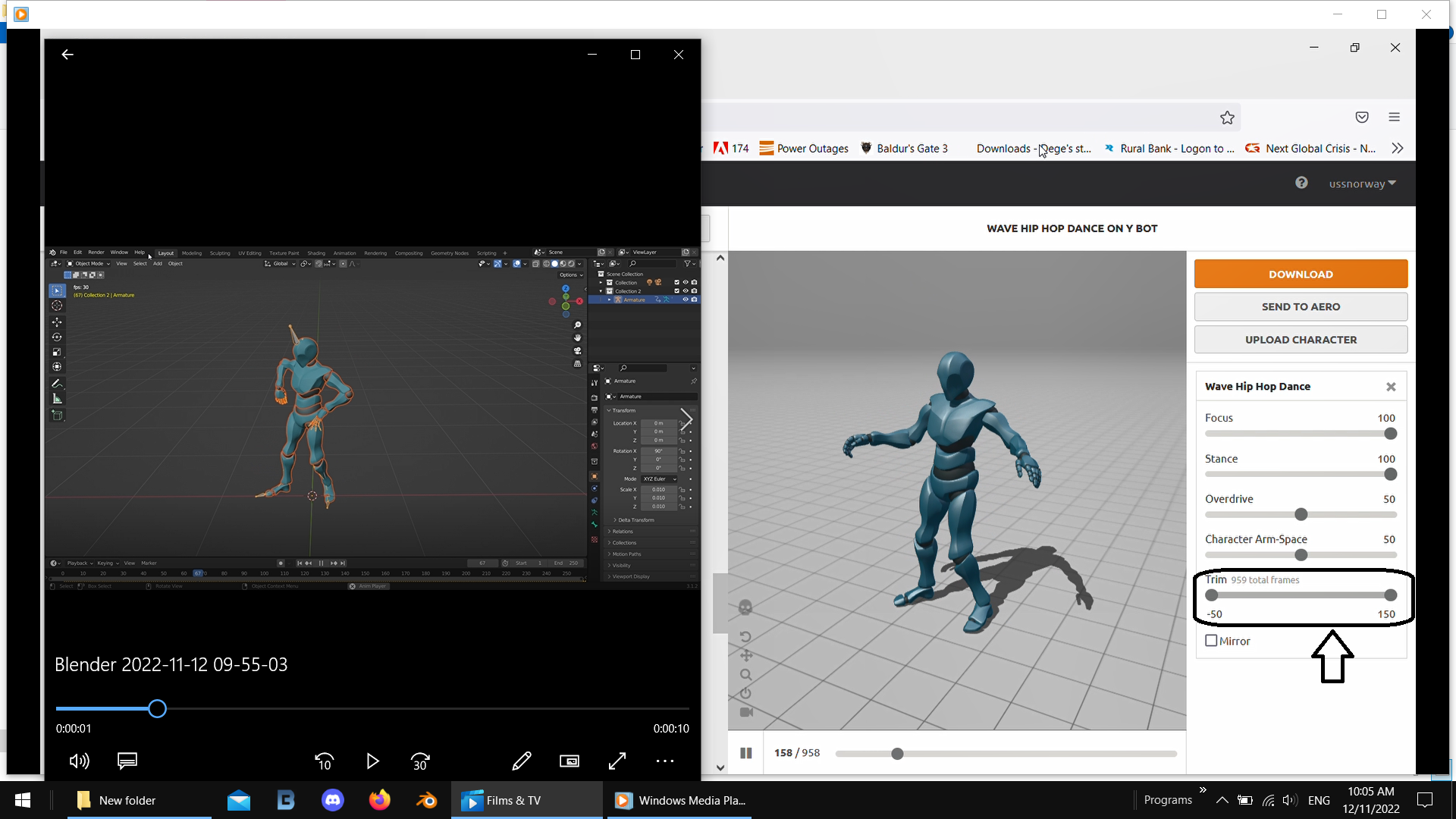 Imported Fbx Has Incorrect Animation From The Hips Adobe Community 13335663 