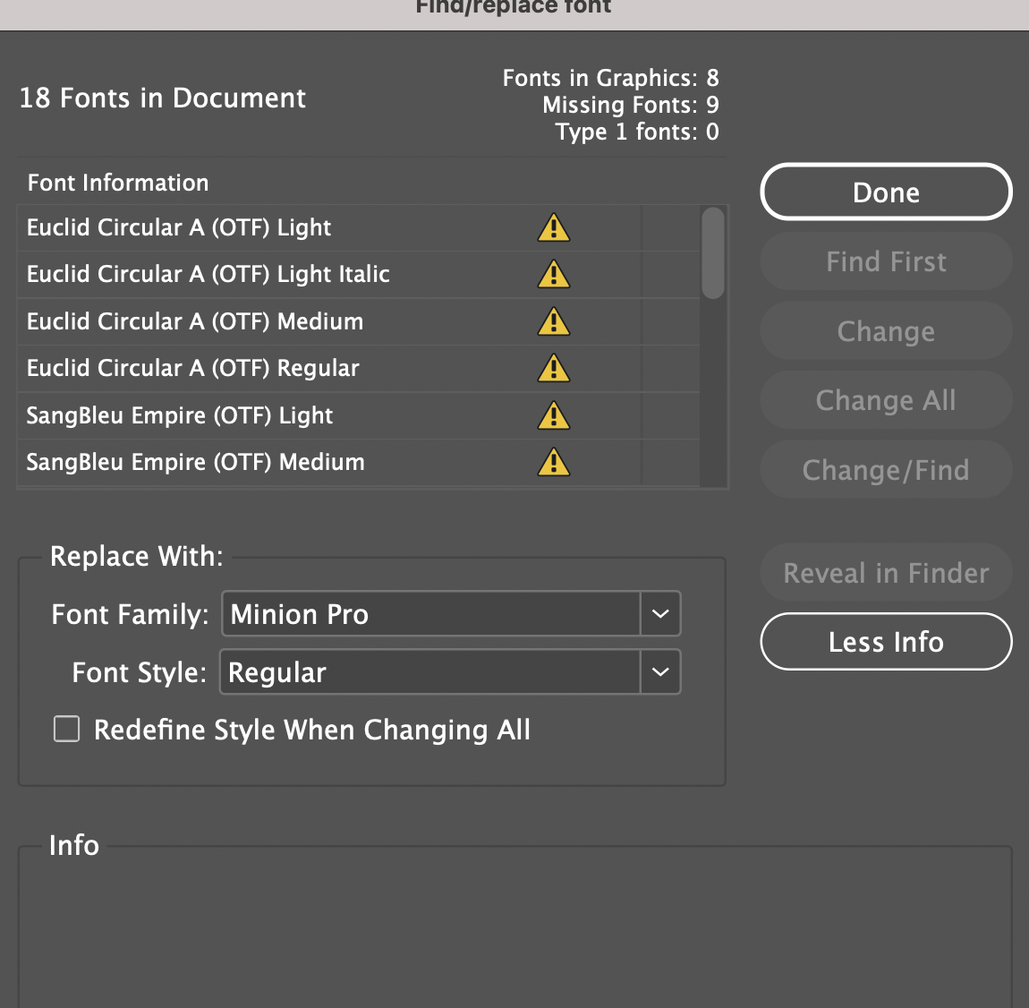 Problems with indesigning not finding fonts - Adobe Product Community - 13349759
