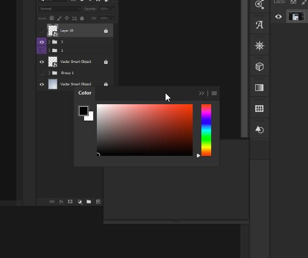 Is there a way to move the colour panel in Photosh... - Adobe Product ...