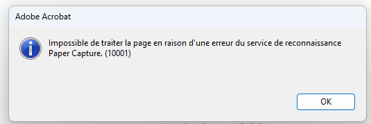 Solved: Erreurs - Reconnaissance de texte OCR - Adobe Product Community ...