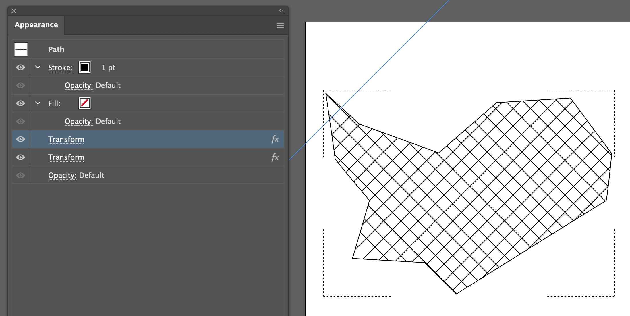 Solved: How do I create 45 degree cross-hatching for an ir... - Adobe ...