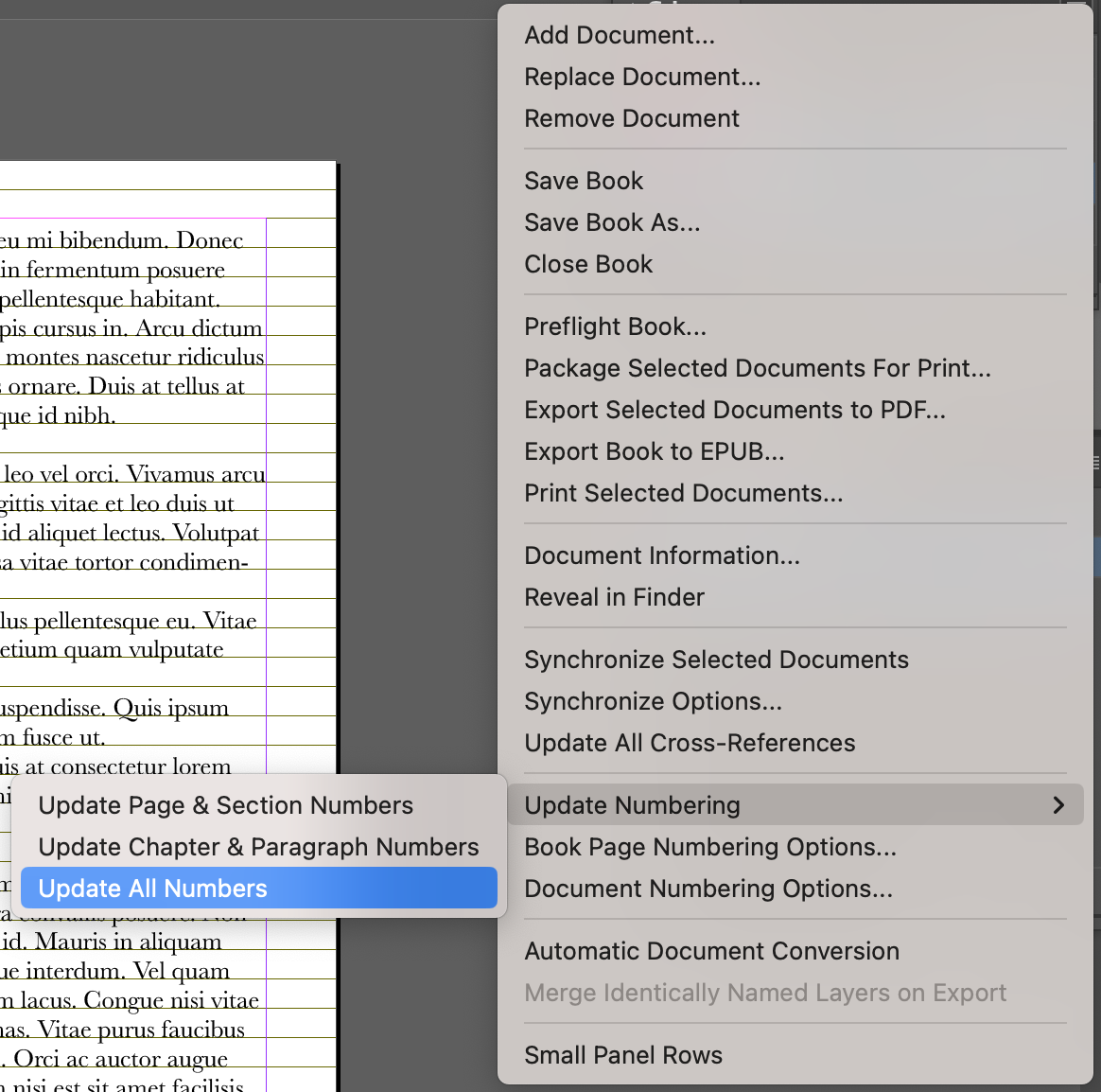 page numbers in Book Panel - Adobe Product Community - 13360030