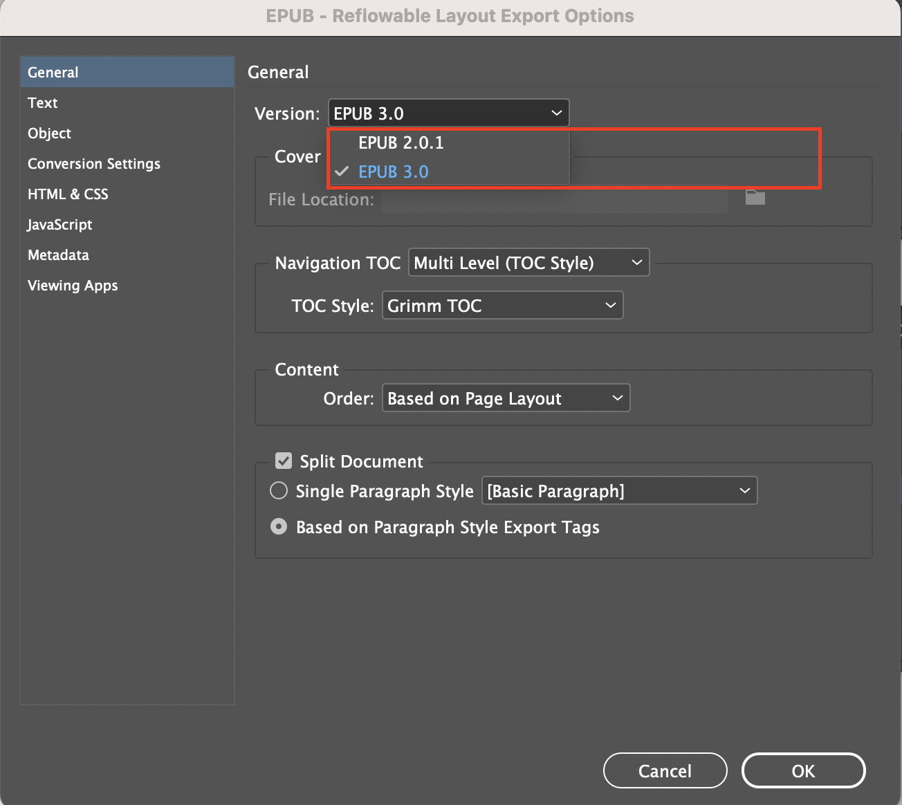 Solved: EPUB 2.0.1 and EPUB 3.0 - Adobe Community - 13361804