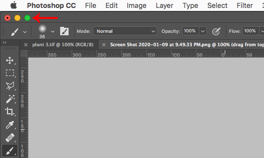 Canvas & PS Windows Hidden Until Photoshop Applica... - Adobe Product ...