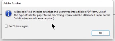 Barcode is not getting visible in adobe reader - Adobe Product ...