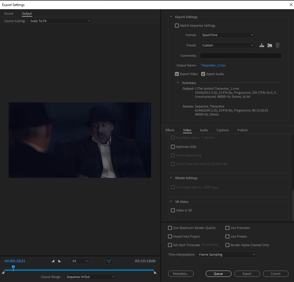 Premiere Export WAY darker than program monitor - Adobe Product Community - 13366865