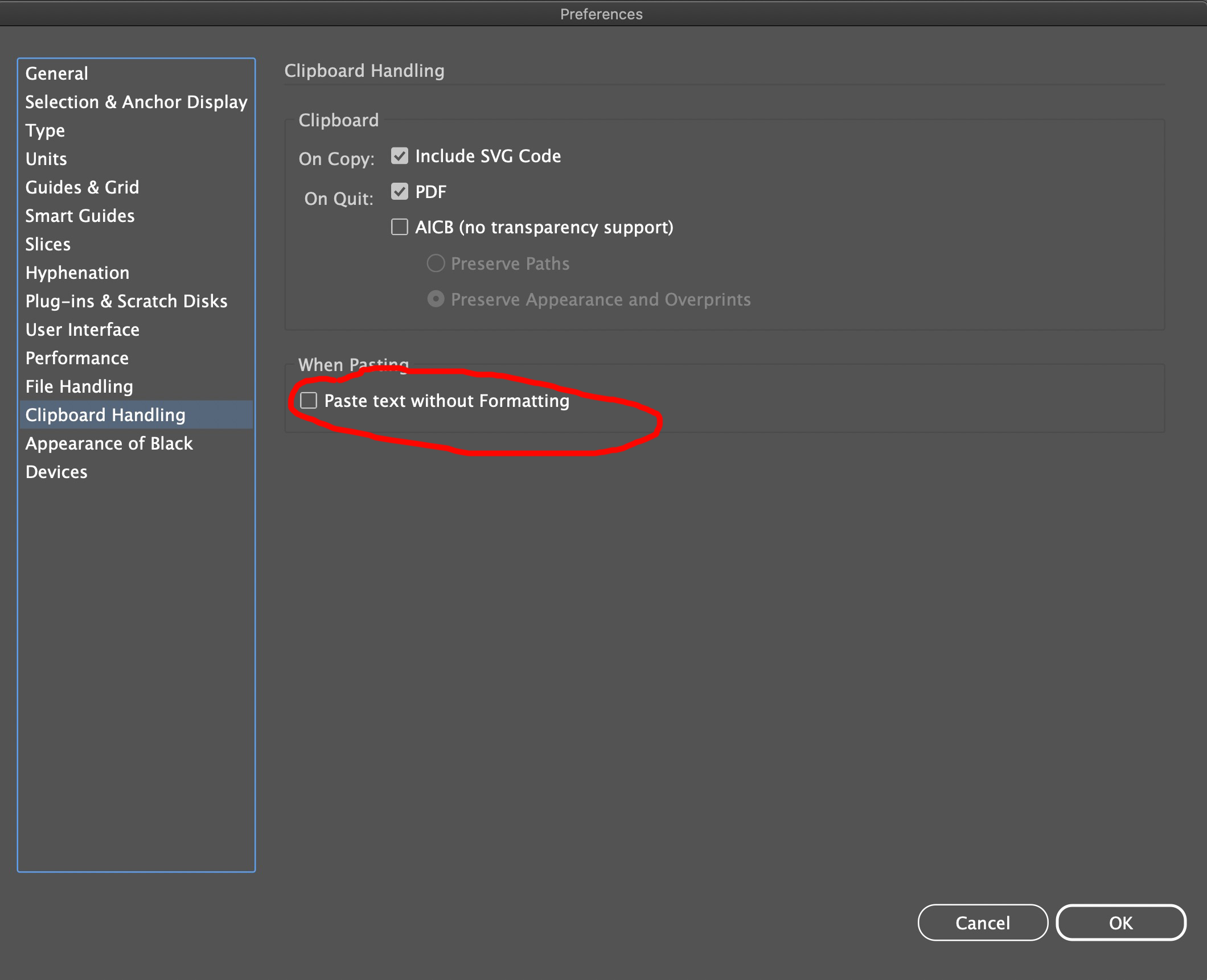 Solved Copying Artwork Results In Pasting Only Text Page 2 Adobe Community 13371830