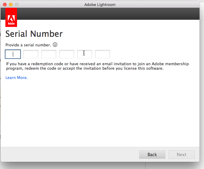 Serial Number Lightroom (v.1117303) - Adobe Product Community - 13376387