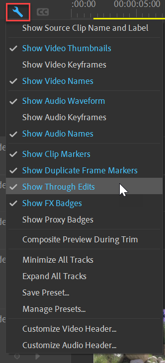 Solved: Strange symbols on Premiere Pro time line - Adobe Support Community - 13382923