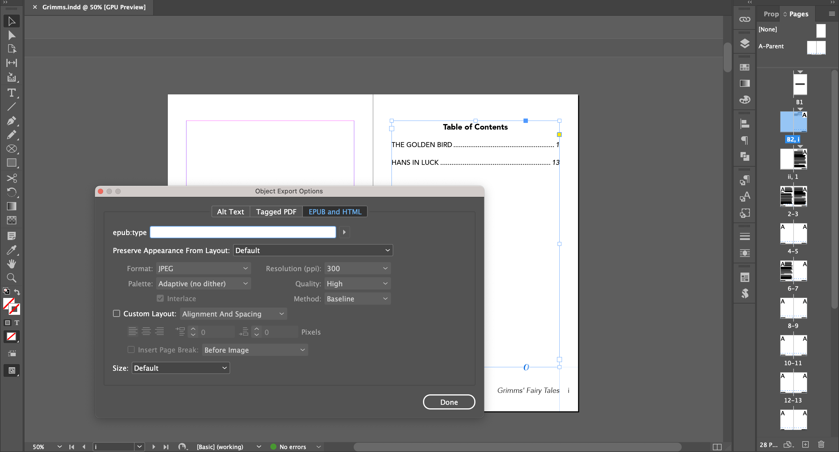 Solved: warning sign in book panel - Adobe Community - 13379053