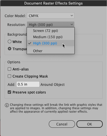 Hi res display not working vector graphic on docum... - Adobe Product ...