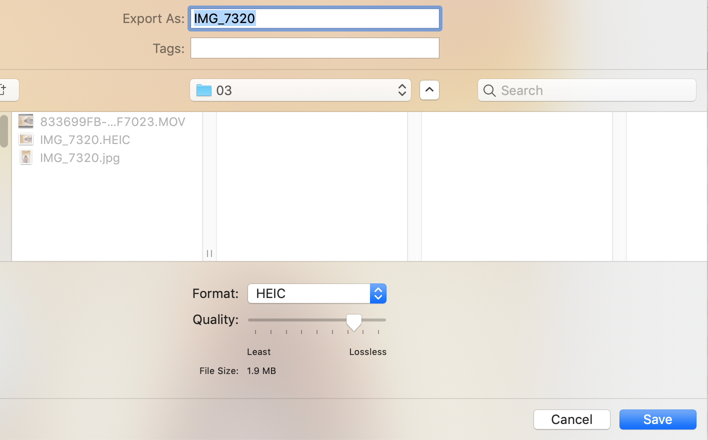Batch Saving/Exporting as .HEIC after editing .HEI... - Adobe Product Community - 13390831