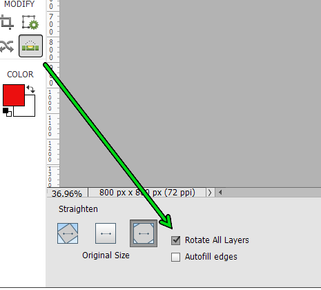 I have Photoshop Elements 2021 and want to tilt an... - Adobe Community ...