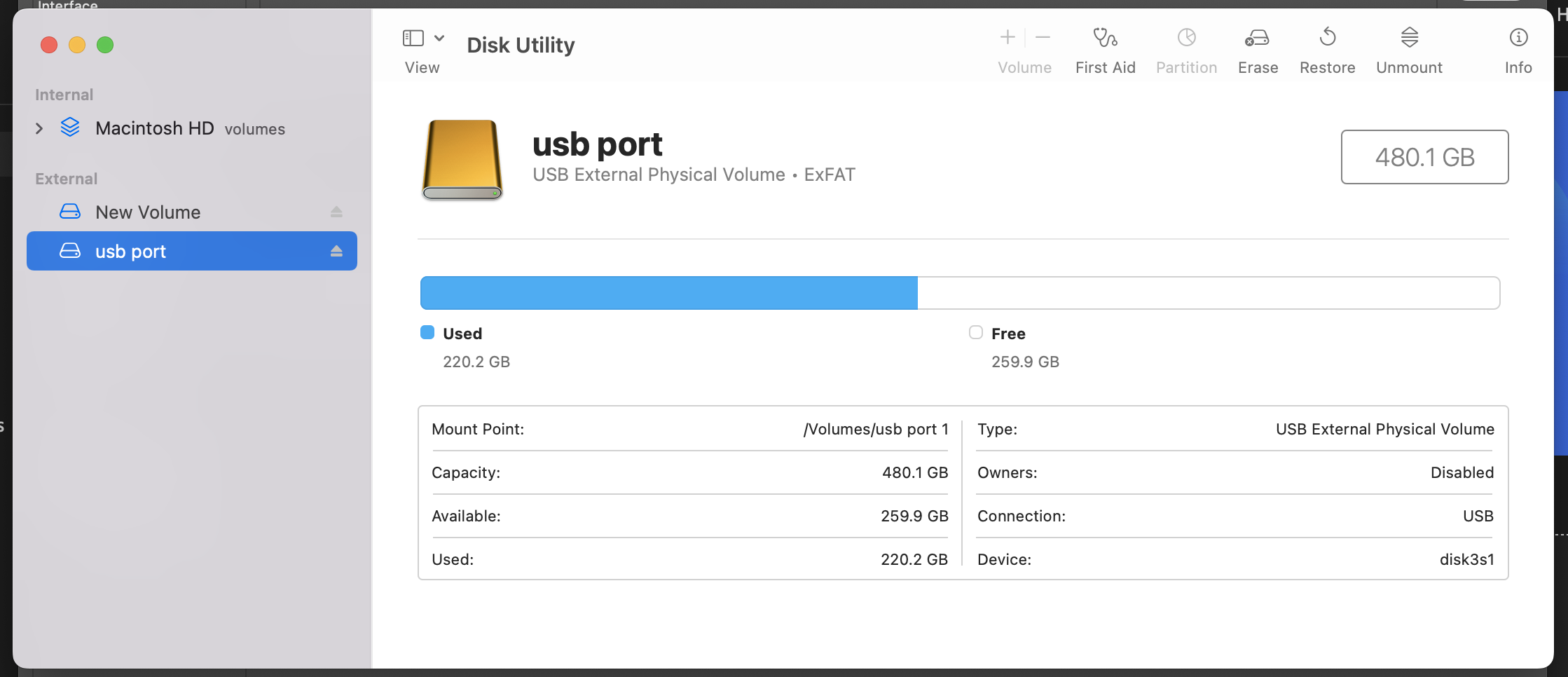 Scratch Disk not working correctly with ExFAT form... - Adobe Support ...