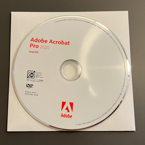 Adobe Acrobat Pro 2020: Does the "RETAIL" DVD need... - Adobe Product ...