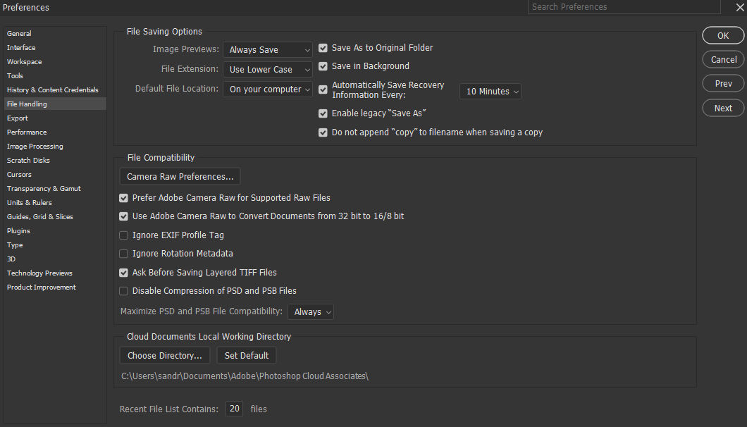 Solved: Raw files defaulting to 32 bit. Photoshop 24.0.1 /... - Adobe Product Community - 13396373