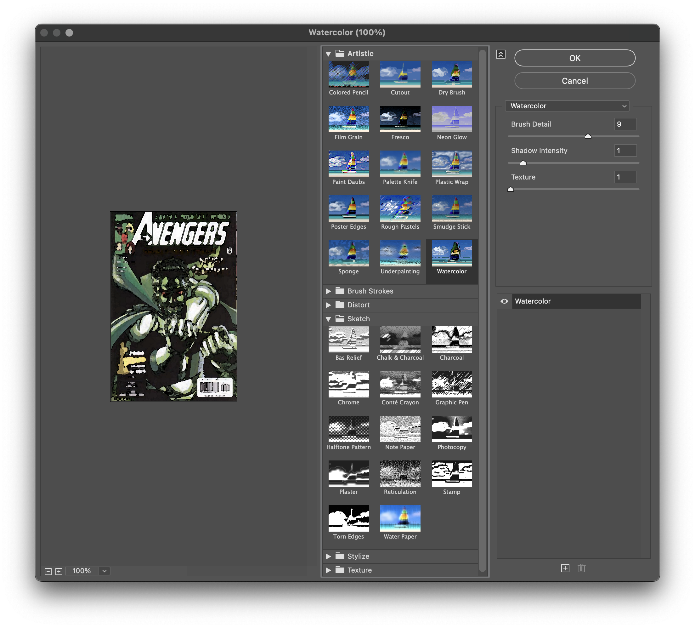 PS 2023 CC filters rendering only B&W - Adobe Community - 13397227