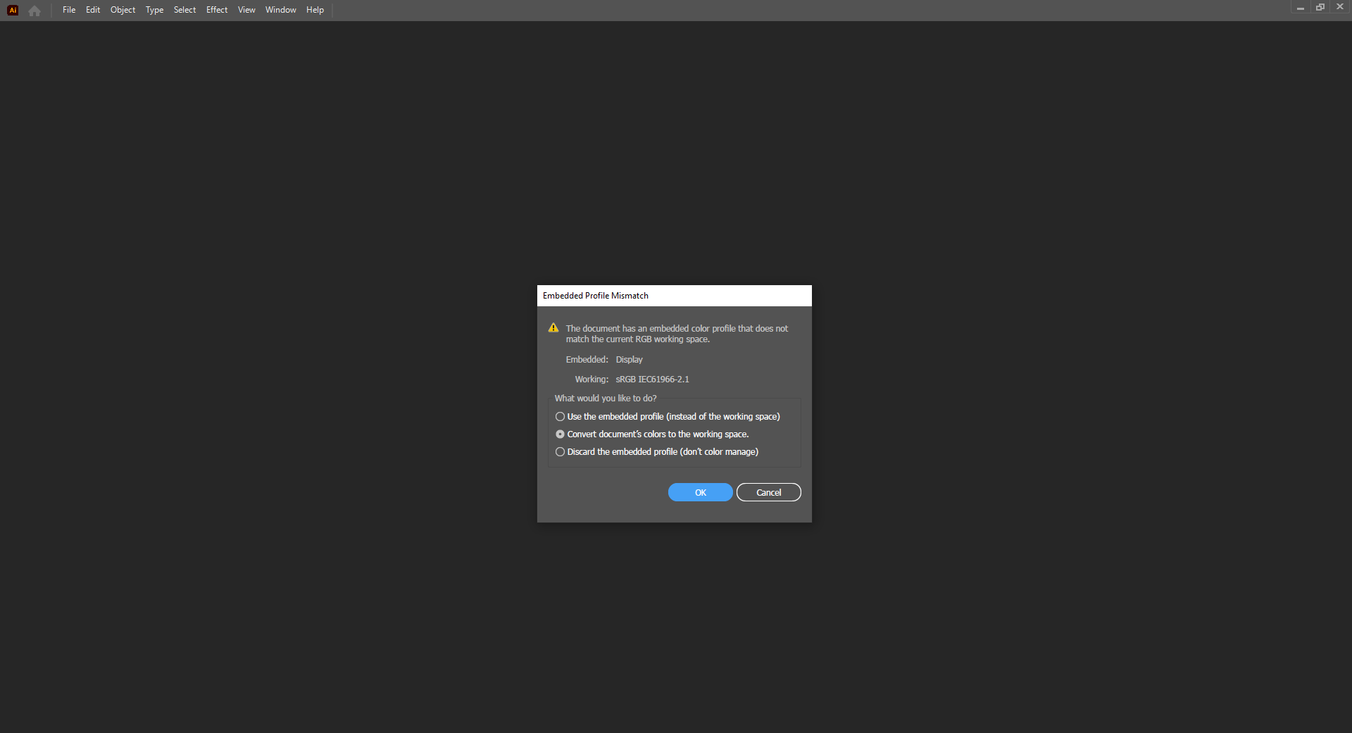 Washed Out Colors while import from AI, using Over... - Adobe Product Community - 13404149