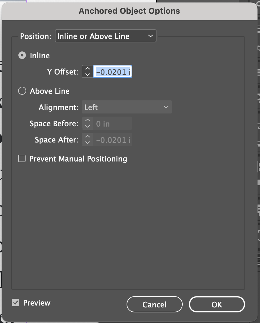 Solved: Inline anchored object breaking word below? - Adobe Community ...