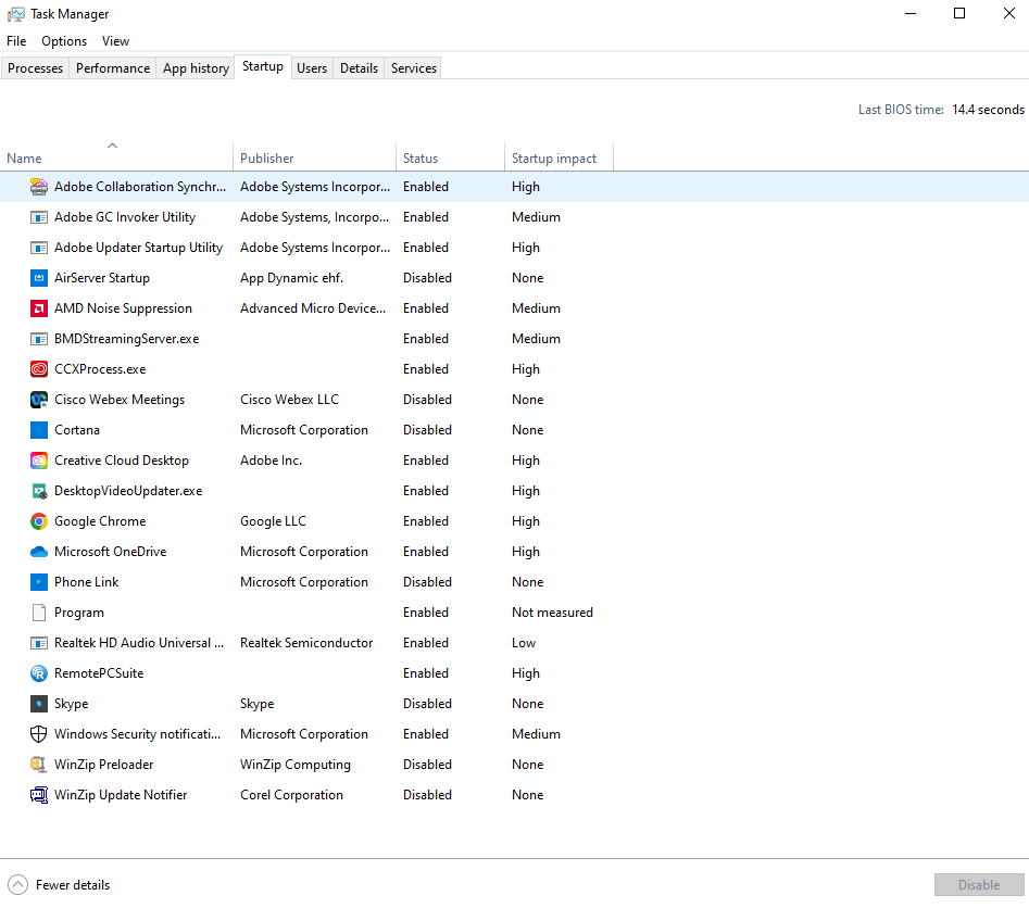 Adobe Acrobat background process high CPU usage - Adobe Product ...