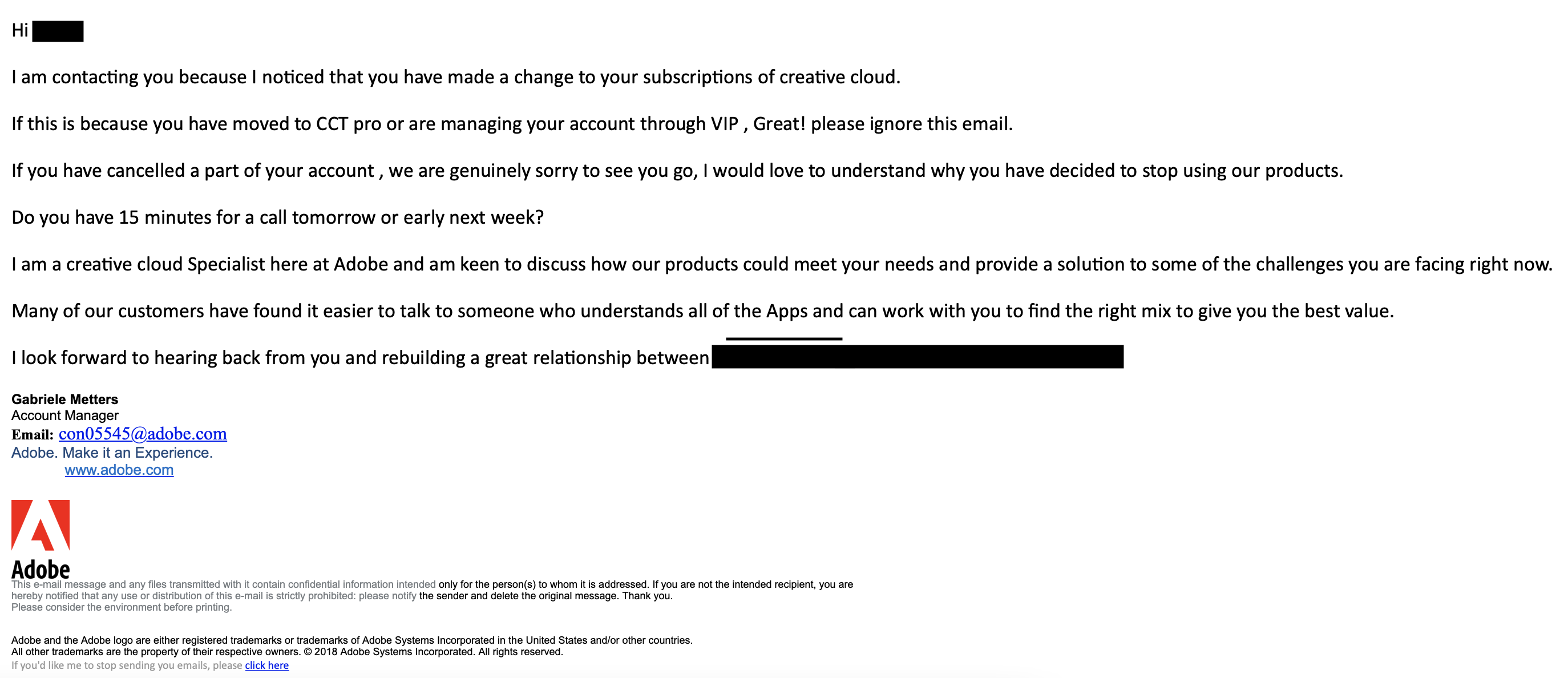 Scam? - Adobe Community - 13401670