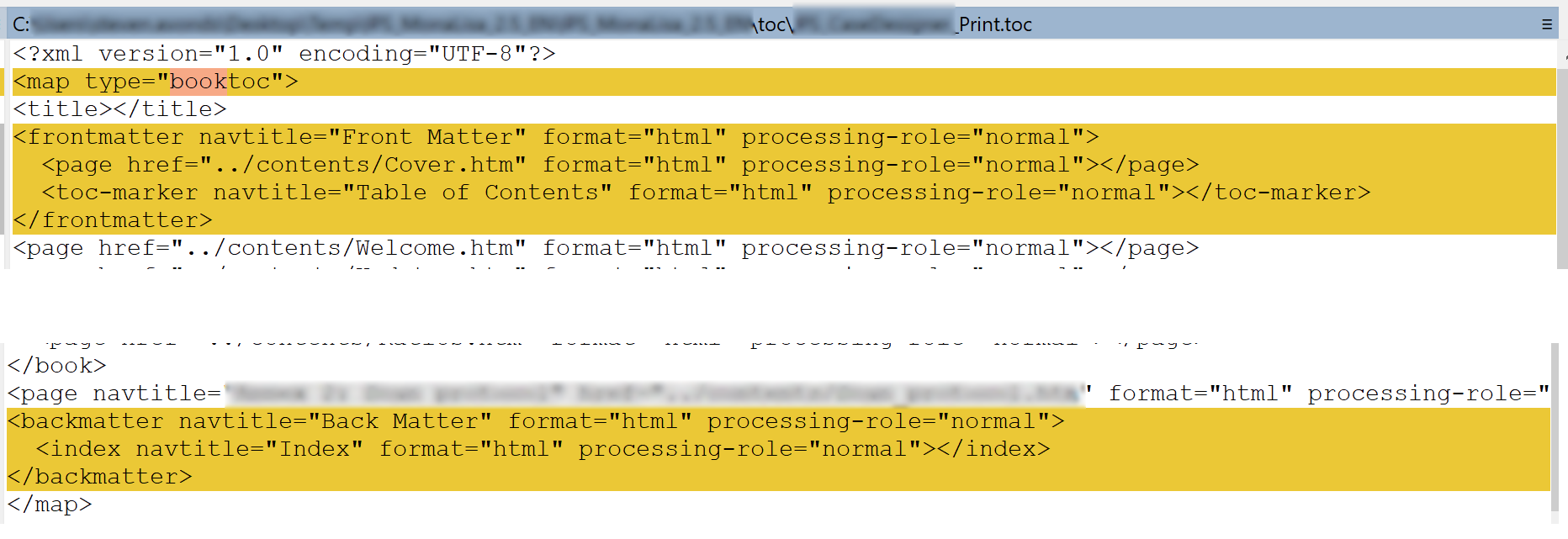 RH 2020.8.34 - pdf output: TOC structure "Use topi... - Adobe Product Community - 13386468