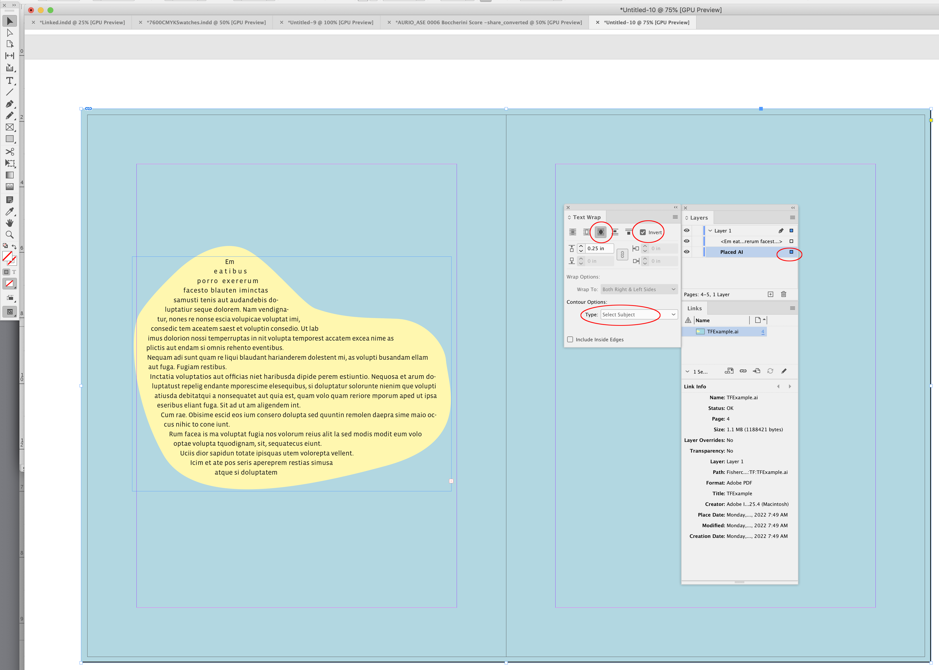 Paste in place in the same place on linked images - Adobe Support ...