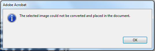 Re: Editing a PDF - Adobe Acrobat has encountered ... - Adobe Product ...