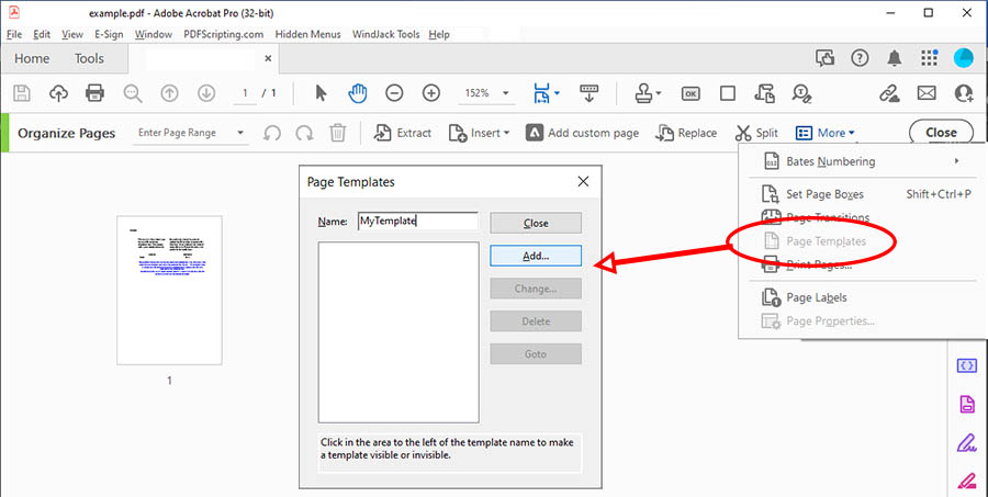 Solved: Having trouble remembering how to create form temp... - Adobe ...