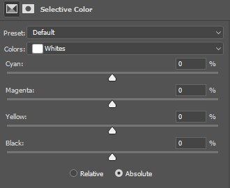 Make the Selective color sliders colorful - Adobe Community - 13421142