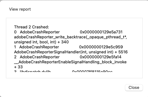 Adobe Acrobat DC crashes when dragging files. - Adobe Community - 13423555