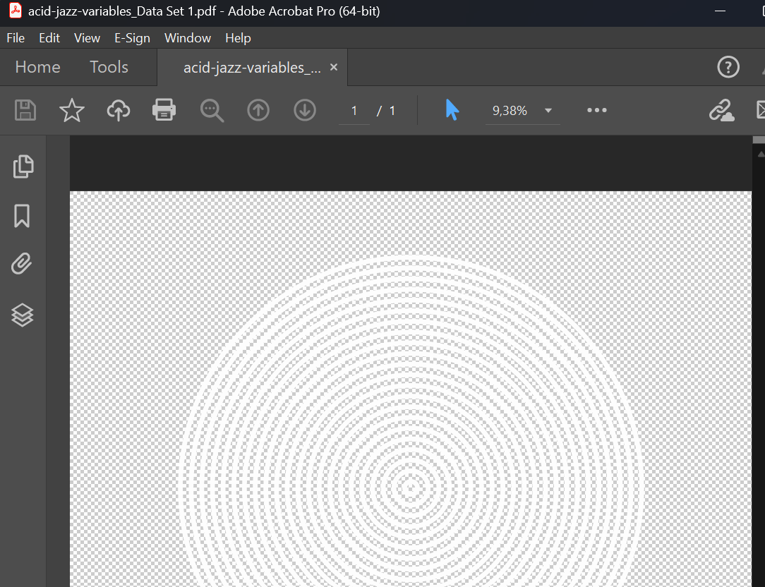 export pdf from illustrator, open pdf in acrobat, ... - Adobe Product ...