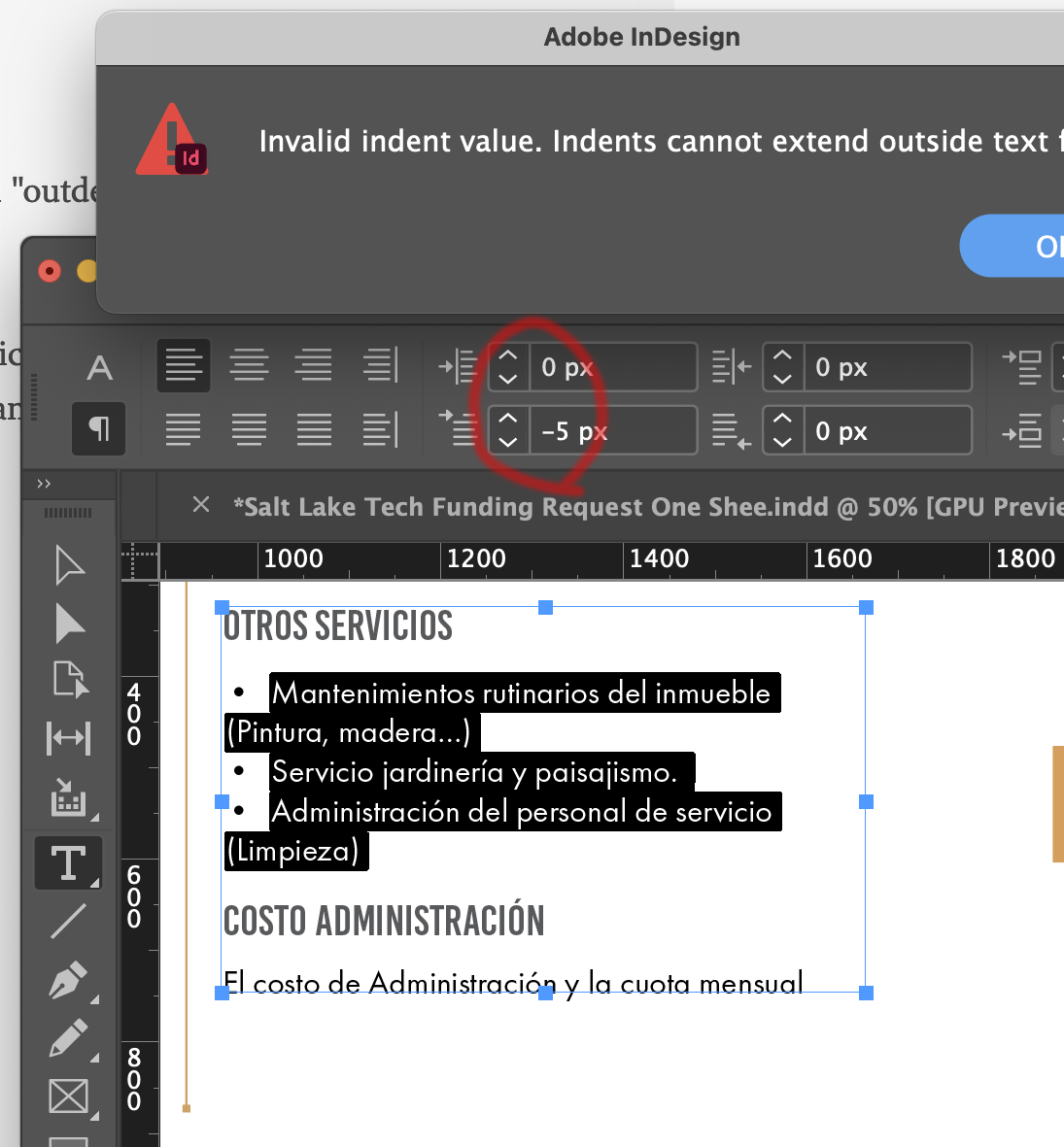 Solved: InDesign: Adjusting 'space after' for only last li... - Adobe ...