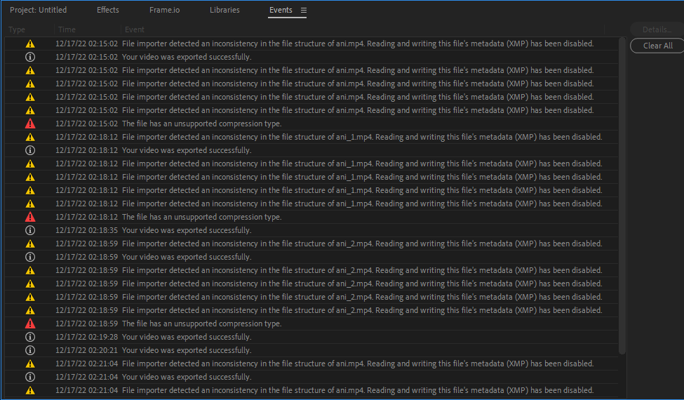 Solved: I cannot export MP4 on Desktop looks like a bug - Page 10 - Adobe Product Community ...