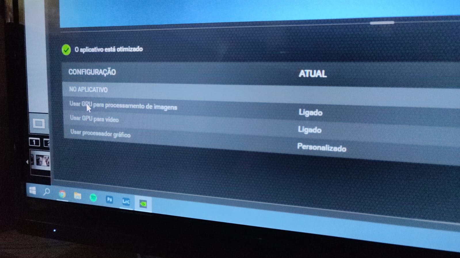 Lr desativando placa gráfica e travando - Adobe Community - 13432544