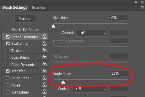 Solved: Script to adjust brush Angle Jitter - Adobe Product Community - 13432649