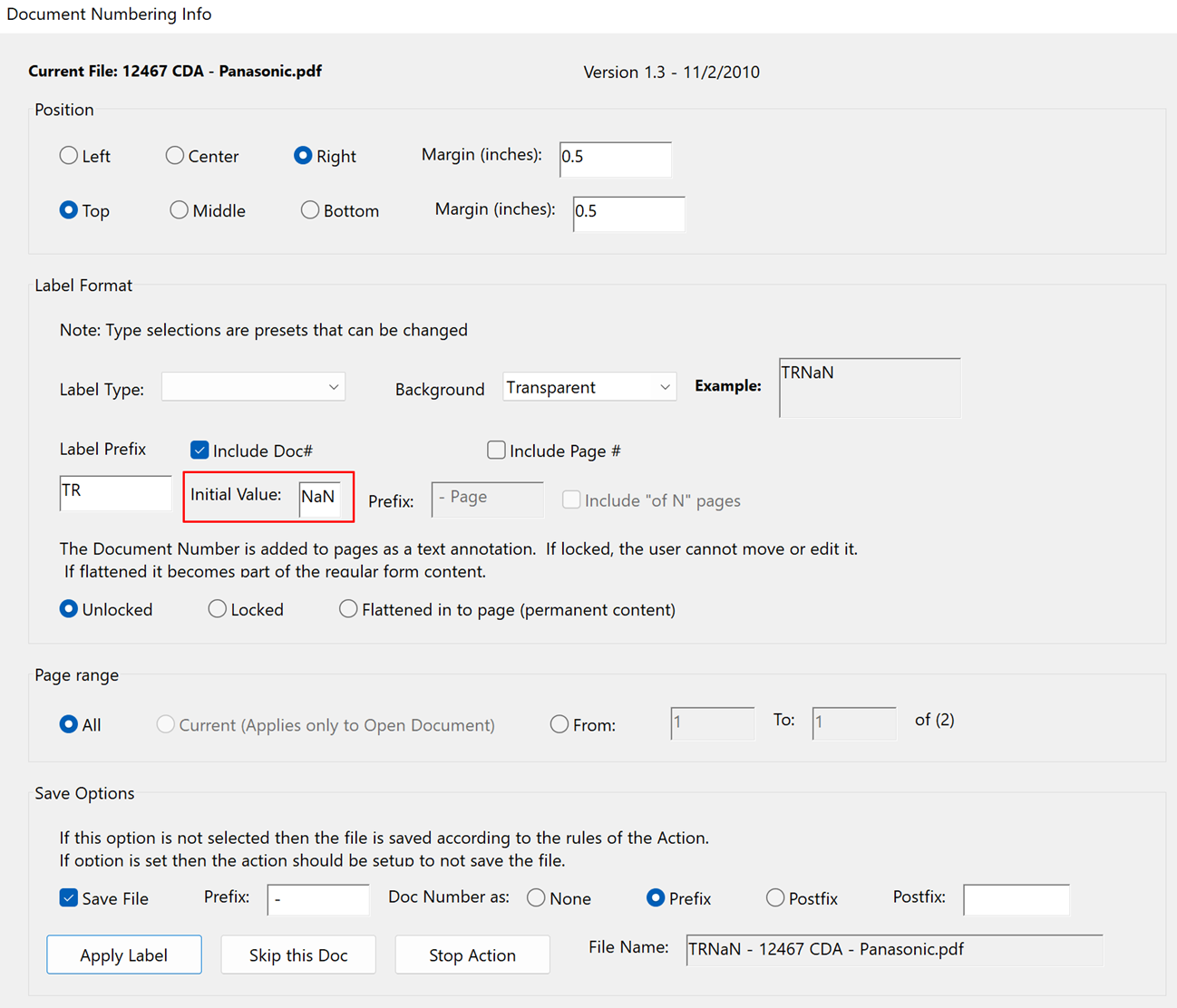 Document Numbering.sequ - Adobe Community - 13436596