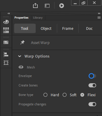 Adobe animate asset wart properties tool not activ... - Adobe Product ...