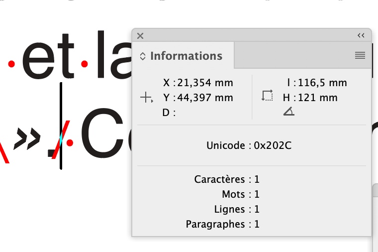 Solved: crosses in my text - Adobe Community - 13447282