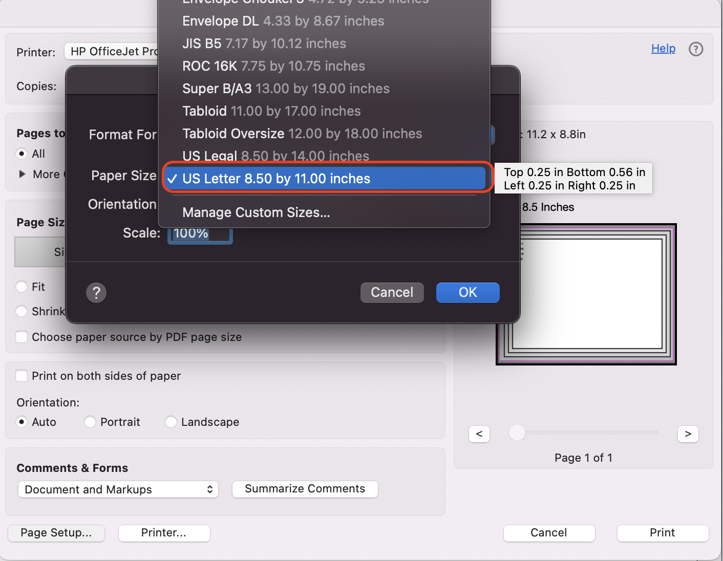 [locked] No option to print borderless with HP Off... - Adobe Product Community - 13448683