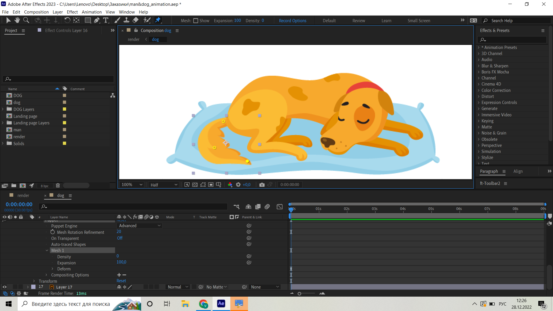 Puppet Tool/Auto trace not capturing the full imag... - Adobe Community ...
