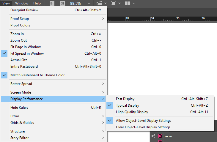 Display's issue with Indesign - Adobe Community - 10872339