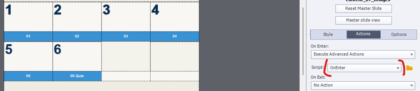 Button jumping to wrong slide on second revisit. - Adobe Product ...