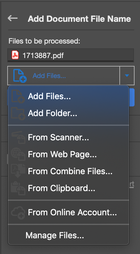 Solved Batch Add Header Text Based On File Name Adobe Product Community 13390526