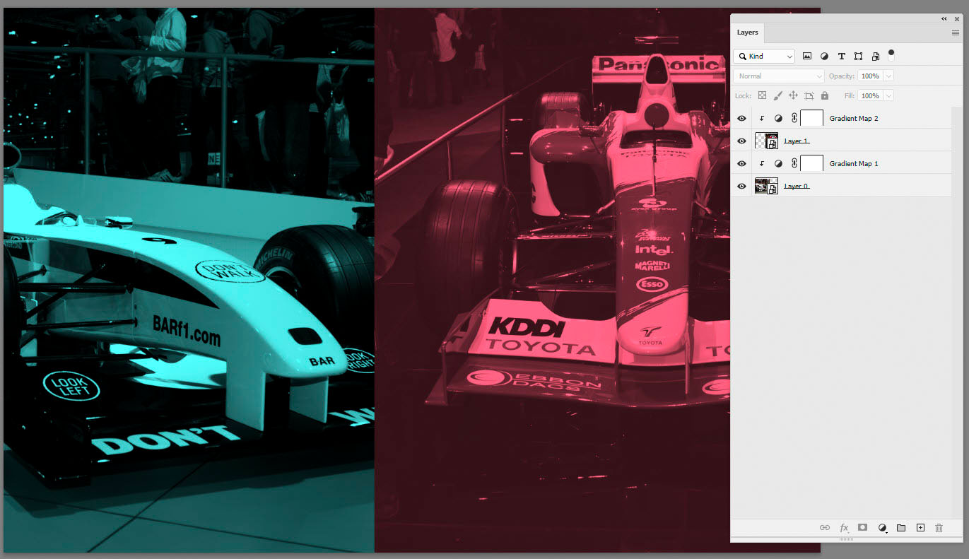 Using multiple gradients on photos. Is it possible... - Adobe Community - 13459526